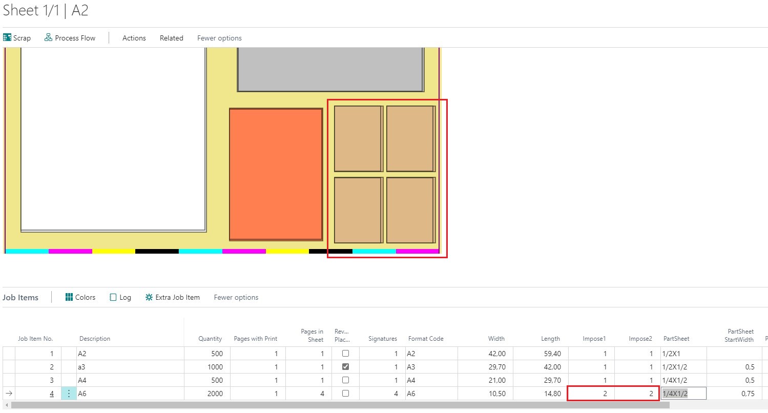 Combined Sheets - PrintVis Documentation